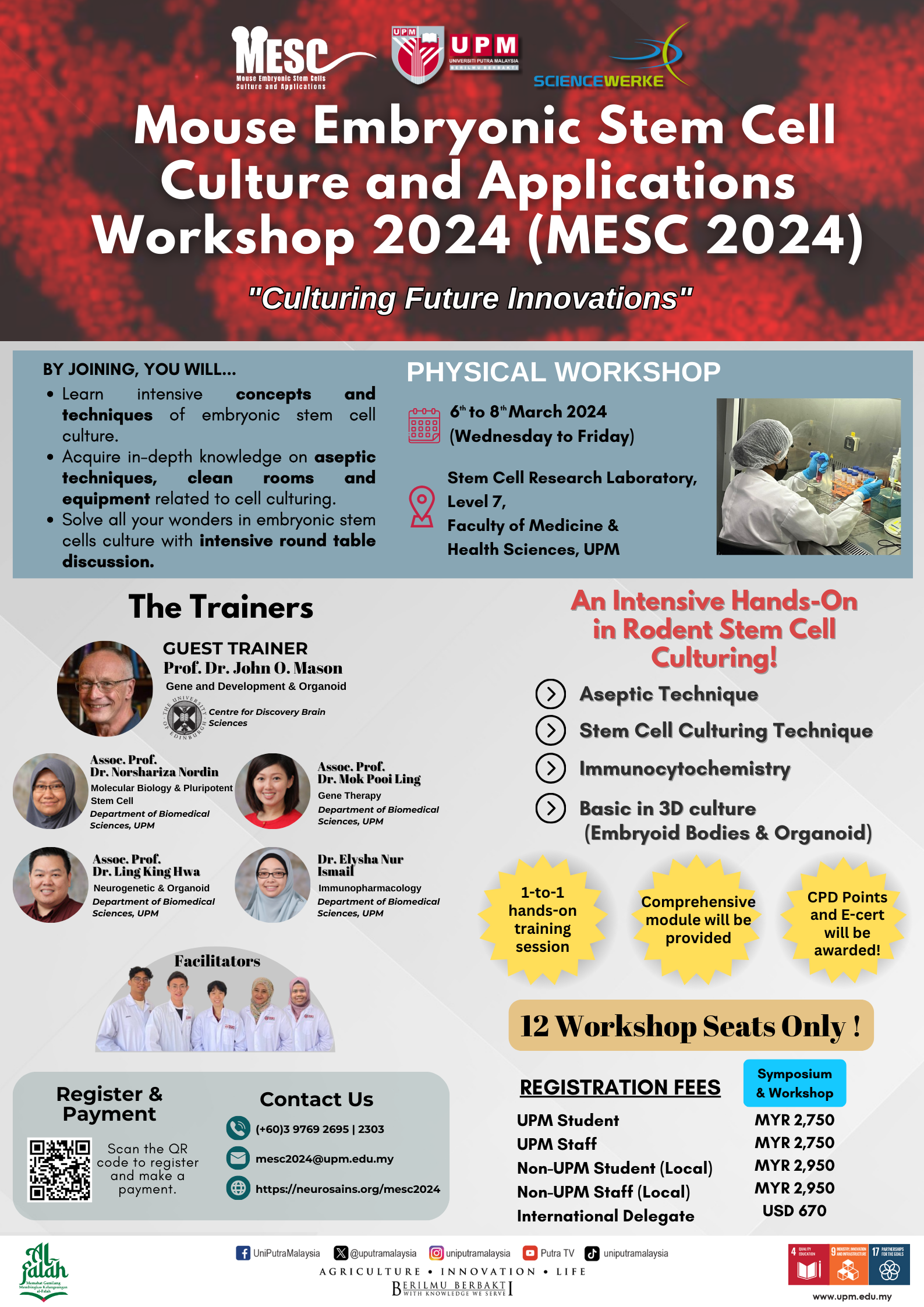 About Us – Mouse Embryonic Stem Cells 2024 Workshop