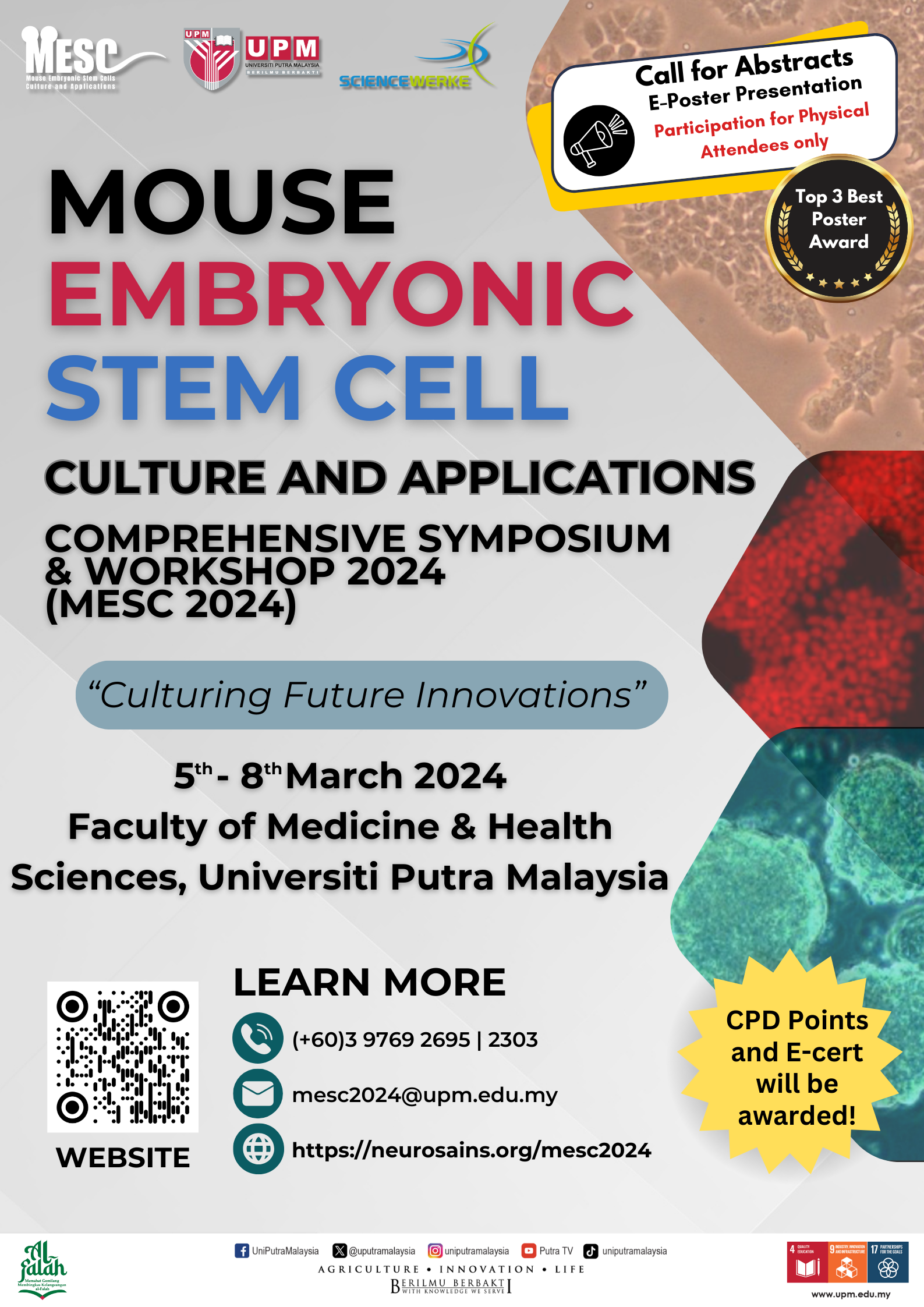 About Us – Mouse Embryonic Stem Cells 2024 Workshop